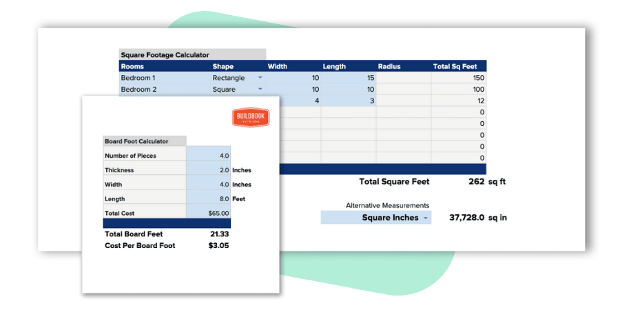 Free Construction Calculators | BuildBook